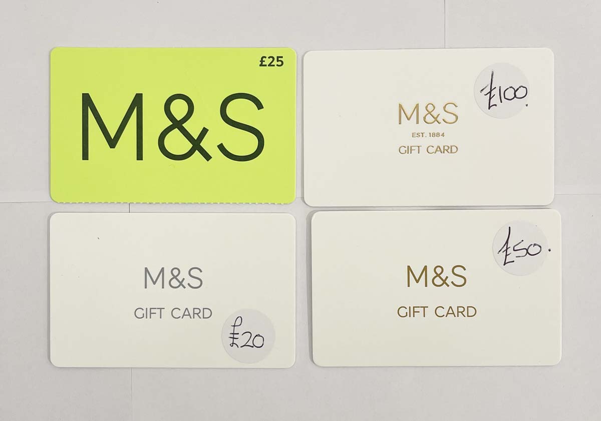 Shop Store Cards & Gift Vouchers
