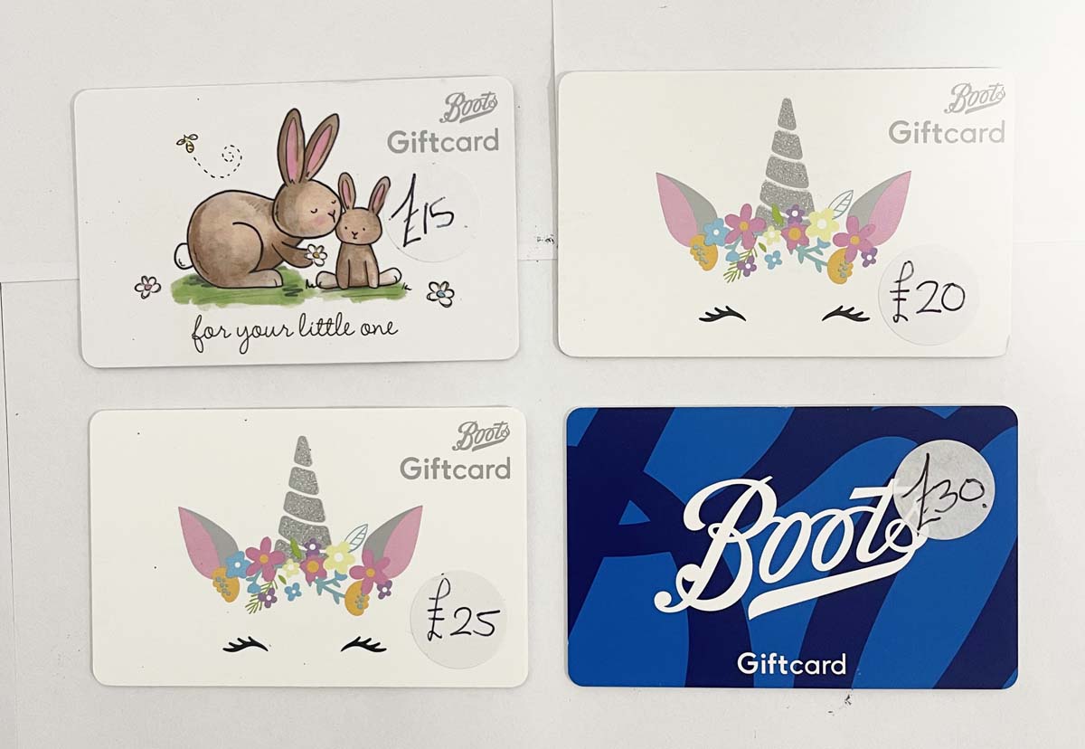 Shop Store Cards & Gift Vouchers