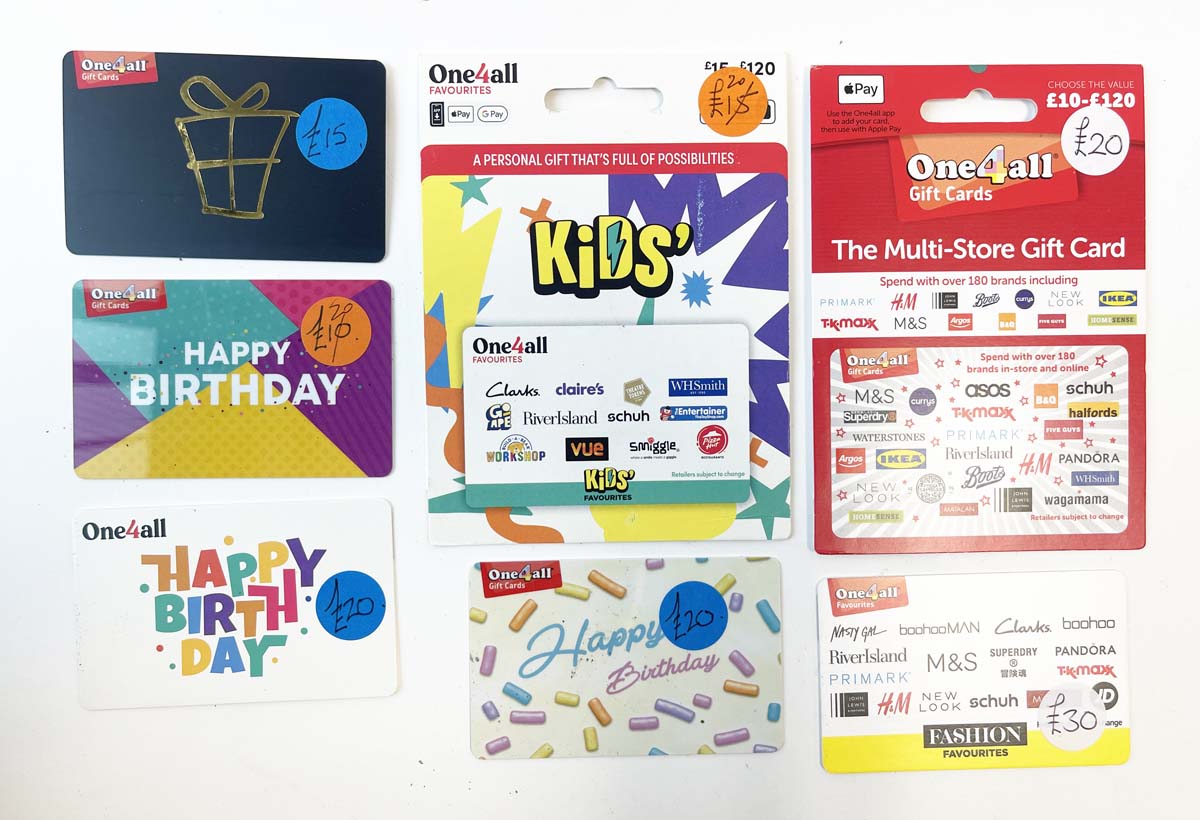 Store Gift Cards & Shop Vouchers