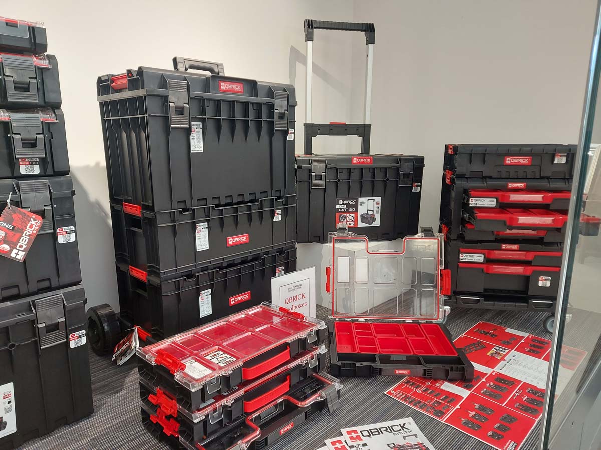 Qbrick System Modular Tool Boxes, Carts, Cases and Organisers