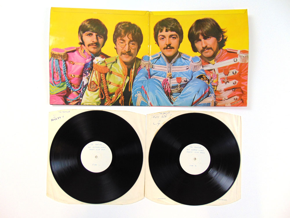 The Beatles Rare vinyl test pressings