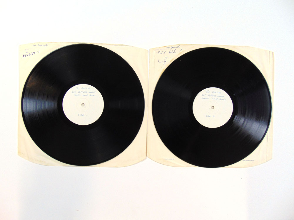 The Beatles Rare vinyl test pressings