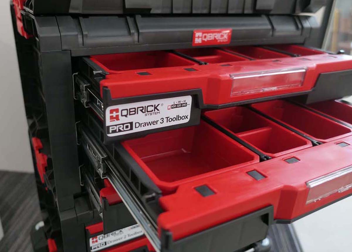 Qbrick System Modular Tool Boxes, Carts, Cases and Organisers