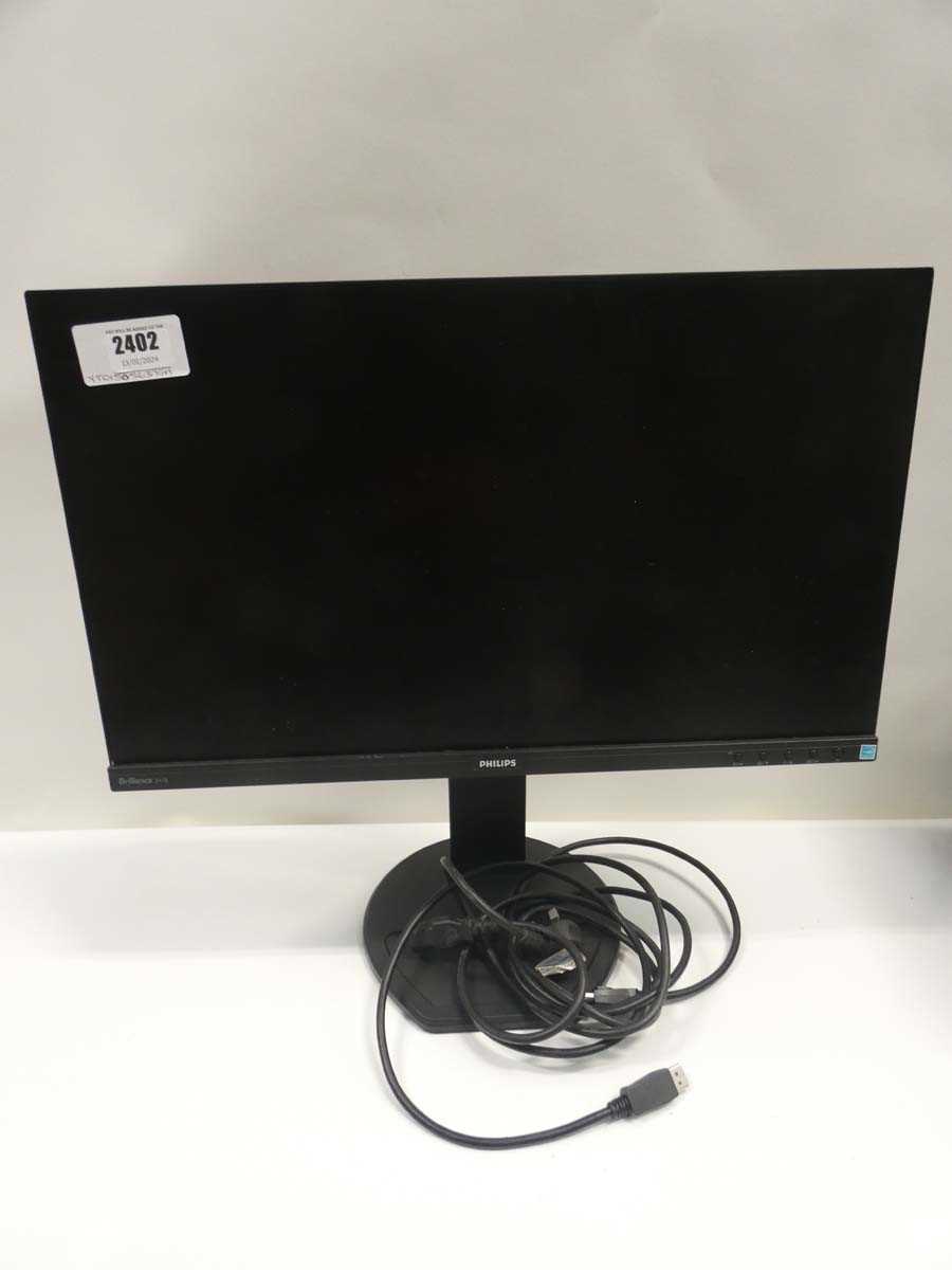 Lot 2402 - Philips Brilliance 241B monitor with cables