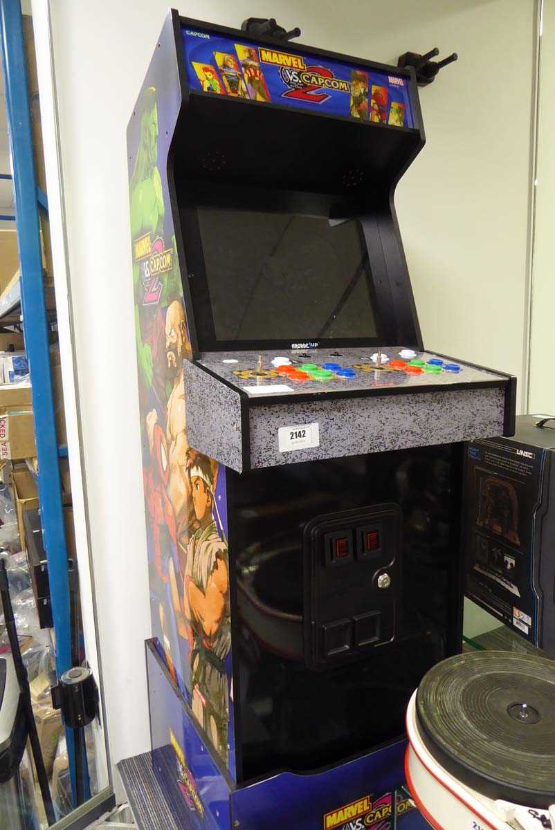 Lot 2142 - Marvel vs Capcom 2 arcade cabinet
